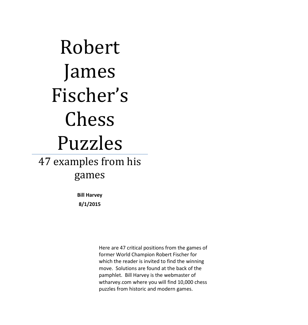 Chess Players Books